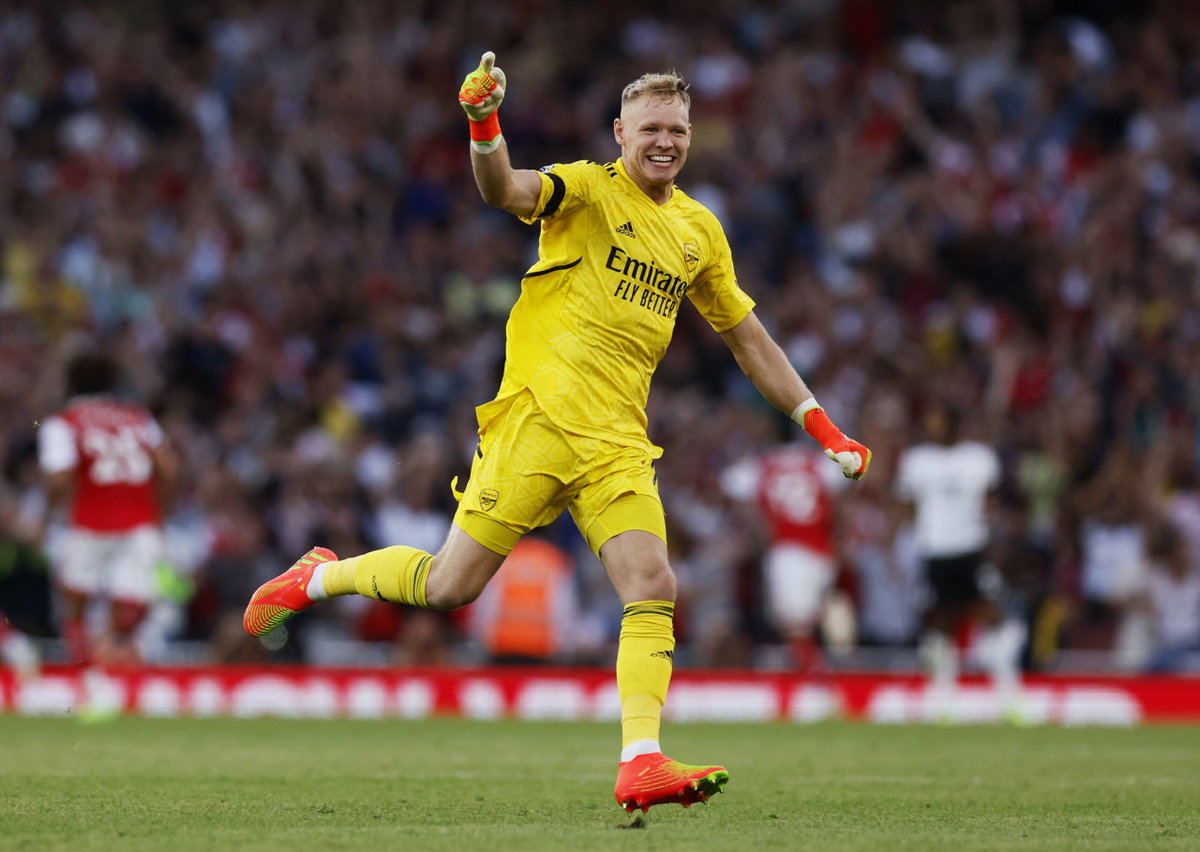 Ramsdale names best player in Arsenal training | Arsenal Mania -Arsenal ...