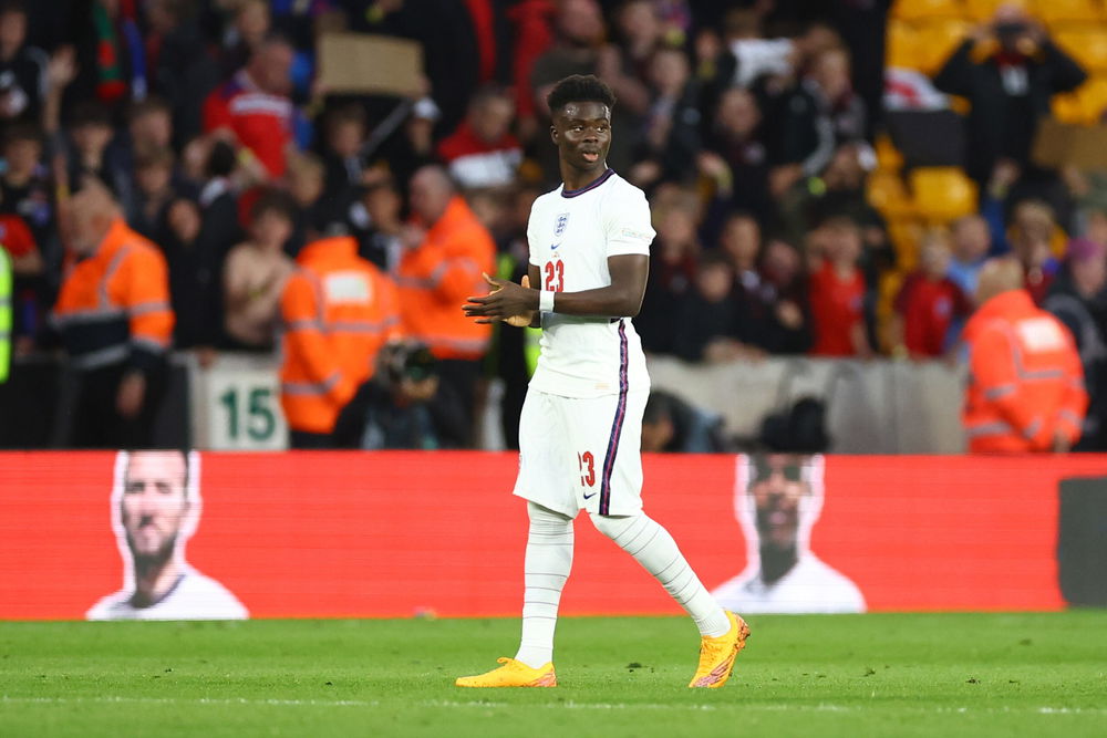 Saka backed to secure starting spot at World Cup | Arsenal Mania ...