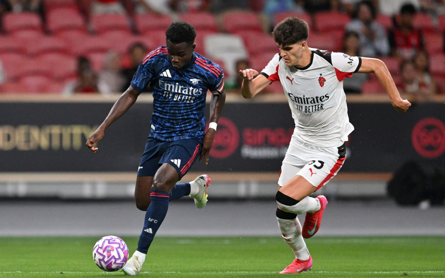 Arsenal 1-0 AC Milan: Saka scores, Dowman shines, and Arteta’s tactics ...